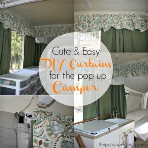 Pop Up Camper Makeover: The Curtains {Part 1} - The Pop Up Princess
