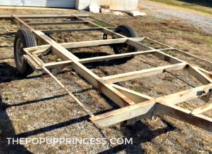 Shawna's A-Frame Camper Makeover - The Pop Up Princess