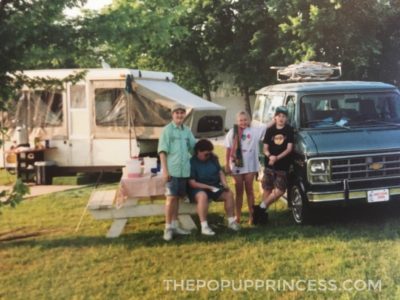Maddie's Retro Pop Up Camper Makeover - The Pop Up Princess